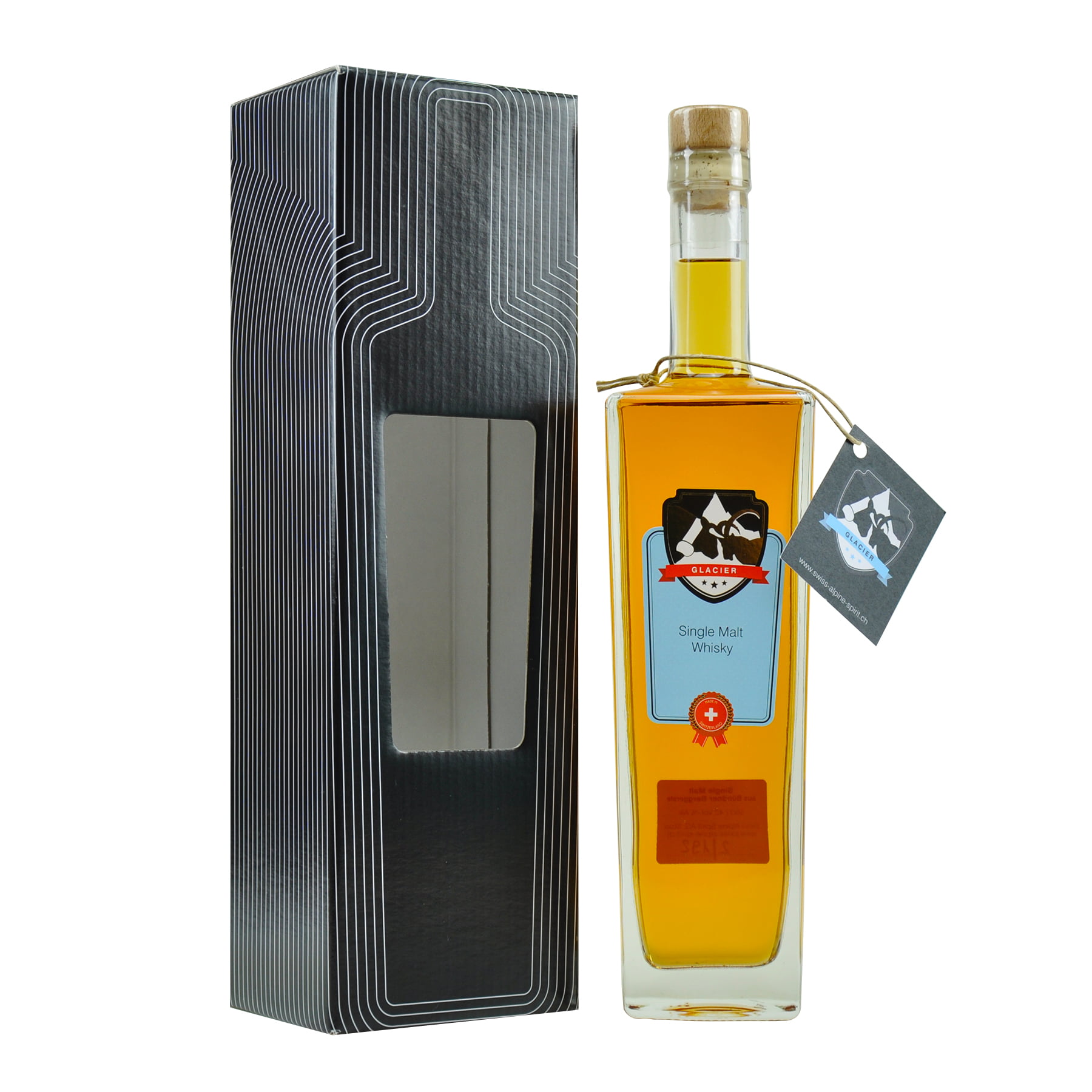 Glacier Whisky – Swiss Single Malt – 10cl Sample – Whisky Bibliothek