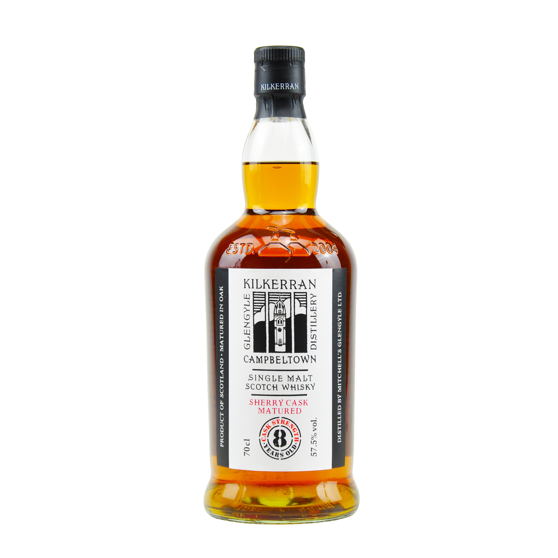 Kilkerran 8 Jahre Cask Strength – Sherry Cask Matured (Batch 9) – 4cl ...