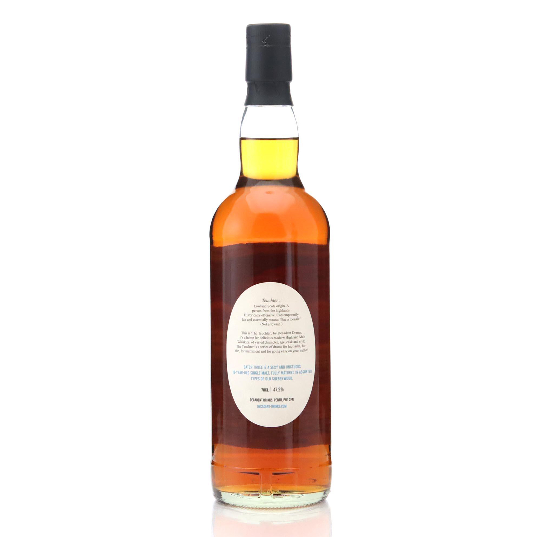 The Teuchter 18 Jahre (Tomatin) – Sherry Wood – Batch 3 – 10cl Sample ...